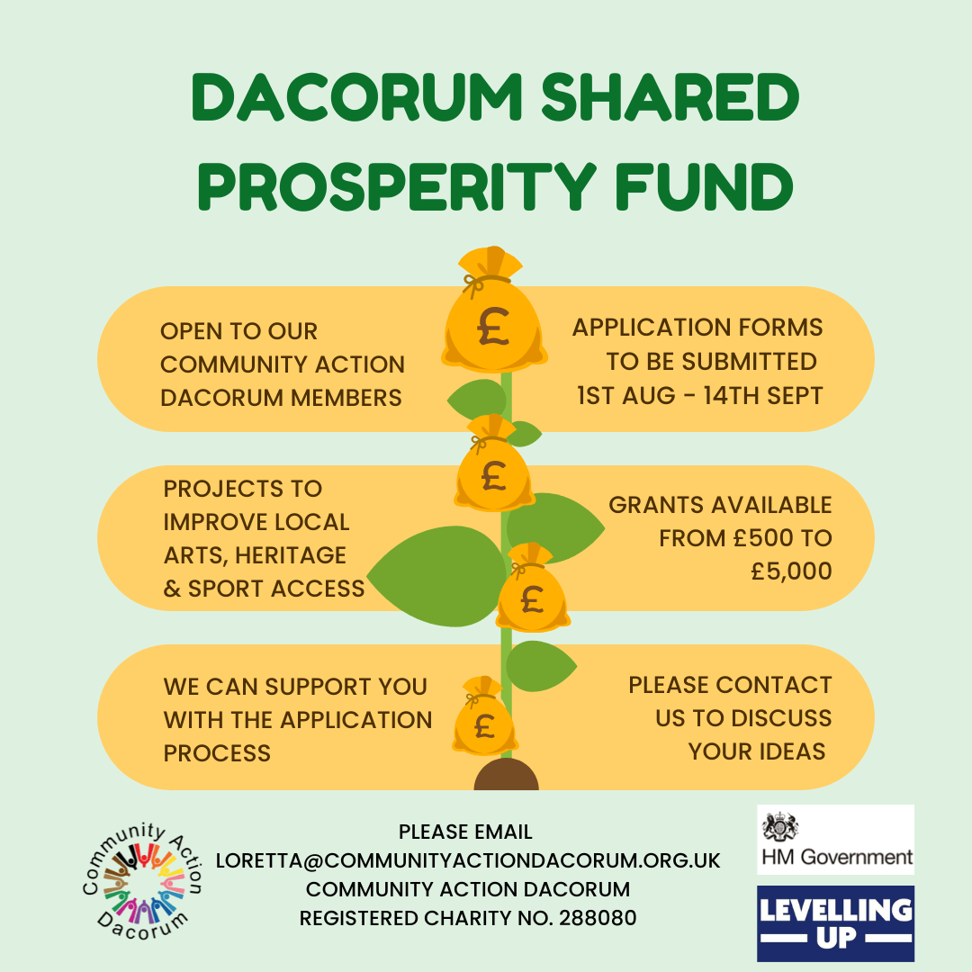 DACORUM SHARED PROSPERITY FUND - Community Action Dacorum